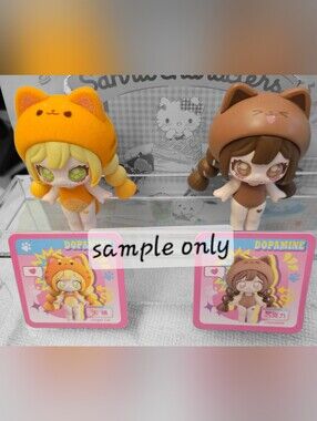 Other | Miniso Dopamine Hola Girl In Cat Costume Figures Choclate And ...